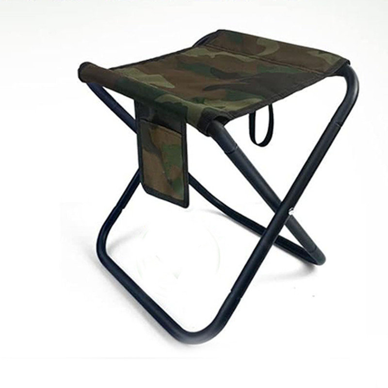Arlmont & Co. Upgraded Portable Folding Stool for Adults Fishing Hiking ...